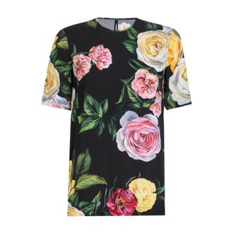 Dolce & Gabbana Stylish Shirts Kollektion - - Tops - Damen - Mehrfarbig - S