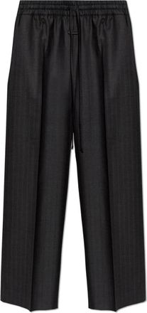 Fear of God Homme, Pantalons, Gris, Taille: XS Pantalon Large &agrave; Cordon de Serrage