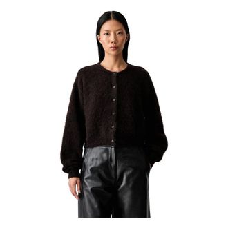 Gestuz GZdebbie Cardigan - Femme - Pulls - Brun - Taille: 40 FR