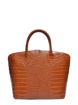 Isabella Rhea COGNAC Rindsledertasche