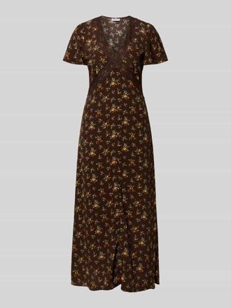 Jake*s Casual Midikleid aus Viskose mit floralem Muster