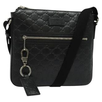 Gucci Sac bandouli&egrave;re Pre-owned - Femme - Pre-owned - Noir - Taille: ONE Size