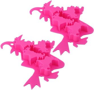 BESTONZON Erstellen Sie Gruselige Halloween-leckereien 2 St&uuml;ck Silikon-hexen-kuchenform f&uuml;r Halloween-backformen Dekorative Kuchen