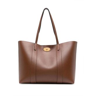 Mulberry Femme, Sacs, Brun, Taille: ONE Size Sac &agrave; main Bayswater avec d&eacute;tail de rabat