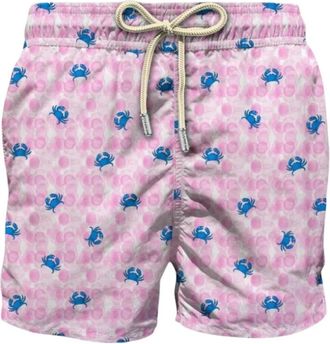 Saint Barth Homme, Maillots de bain, Multicolore, Taille: M Short de bain Lighting