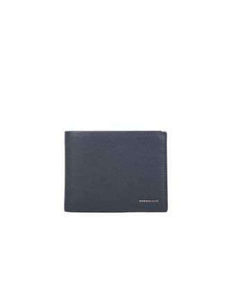 Momo Design Mens Wallet Blue Genuine Leather Bags