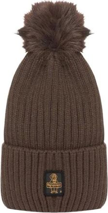RefrigiWear Ecofur Carvin Hat - Femme - Accessoires - Brun - Taille: ONE Size