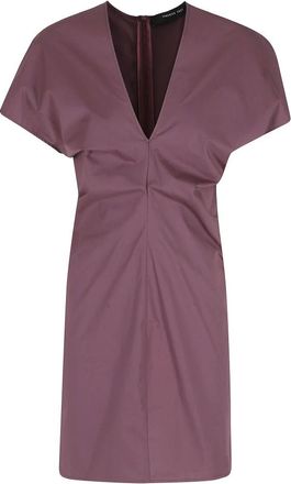 Federica Tosi Femme, Robes, Violet, Taille: 38 FR Mini Robe