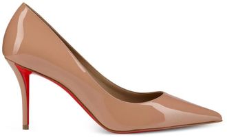 Christian Louboutin Hohe Schuhe - With Heel Pink - Gr. 37 (EU) - in Gold - f&uuml;r Damen