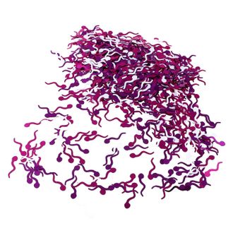 BESPORTBLE Buntes Kaulquappen Konfetti 3 St&uuml;ck Hochzeitskonfetti Partydeko Leichtes Papier Konfetti f&uuml;r Tisch und Bastel Dekoration bei Hochzeit Valentinstag Geb