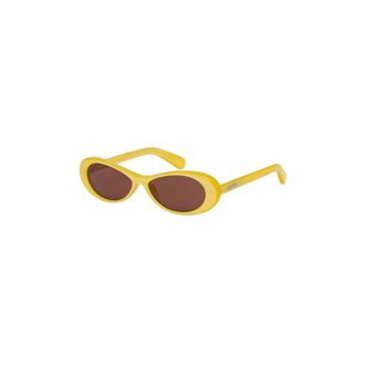 Jacquemus Nuvola Sonnenbrille - - Accessories - Damen - Gelb - 54 MM
