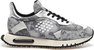 Bepositive Low-Top Sneaker - Space Race Wing - Reflective - Gr. 36 (EU) - in Silber - f&uuml;r Damen