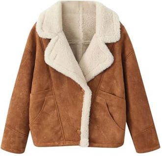Generic Manteau En Laine Noir Femme Veste Cuir Beige Veste Fourrure Sans Manche Femme Veste En Jeans Rose Parka Femme Marque Manteaux Fausse Fourrure Luxe Mar