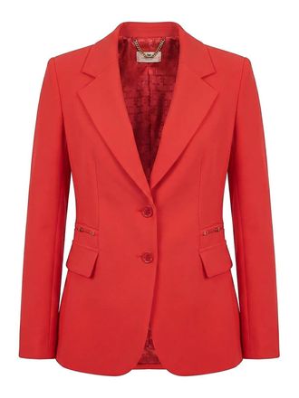Elisabetta Franchi Veste Casual - Rouge