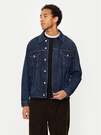 Schott NYC Jeansjacke TRUCKS Dunkelblau Regular Fit