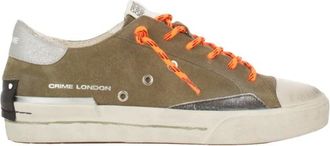 Crime London Recut Low - Homme - Chaussures - Vert - Taille: 44 EU