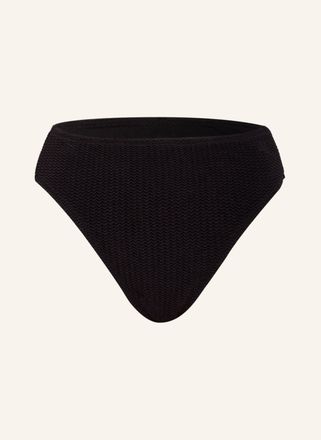Seafolly High-Waist-Bikini-Hose Sea Dive schwarz