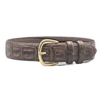 Alberto Luti G&uuml;rtel 334/30 - - Accessories - unisex - Braun - 90 CM