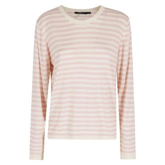 Seventy Femme, Tops, Rose, Taille: 40 FR Striped Sweater