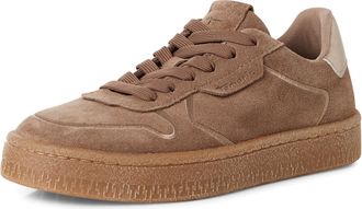 Tamaris Damen Schnürer Leder beige 38