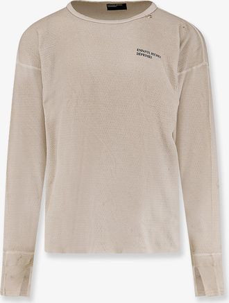 Enfants Riches Deprimes Classic Logo Distressed Thermal LS T-shirt - ENFANTS RICHES DEPRIMES - gender_Man