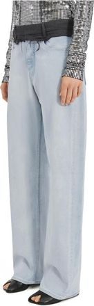 Maison Margiela Femme, Jeans, Bleu, Taille: W26 Jean droit