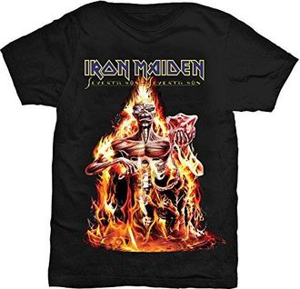 Iron Maiden Collectors Mine 9933Tsbp - T-shirt - Homme - Noir (Schwarz) - X-Large (Taille fabricant: XL)