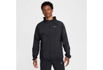 Nike Laufjacke M NK UV RPL STRIDE JACKET f&uuml;r sportliche Aktivit&auml;ten, mit Kapuze, wasserabweisend