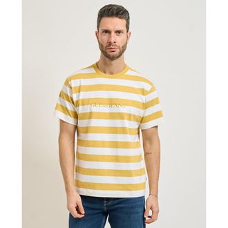 Guess T-shirt ray&eacute; homme avec logo