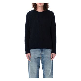 Sunflower Homme, Pulls, Bleu, Taille: M Pull en Tricot Confortable à Col Rond