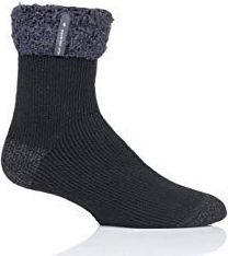 Heat Holders Homme Olwen Sommeil Chaussettes Paquet de 1 Noir 39-45