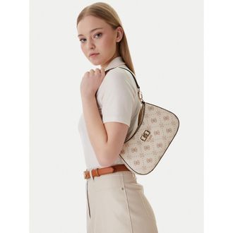 Guess Handtasche Guess Emelie Logo HWGP99 28180 &Eacute;cru