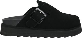 Colors Of California PLATFORM SABOT IN LEATHER