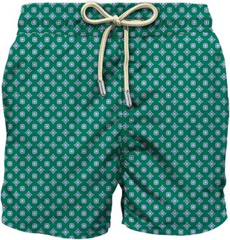 MC2 Saint Barth Homme, Maillots de bain, Vert, Taille: L Lighting Micro Stretch Swimsuit