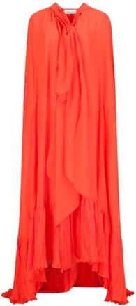 Blumarine Femme, Robes, Orange, Taille: 34 FR Maxi Robes