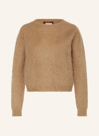 Max Mara Max Mara Studio Pullover Aceto Mit Mohair braun