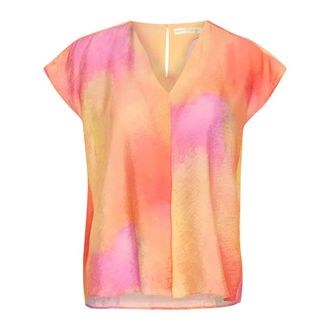 Inwear Abstract Print Top Bluse Sky Lights - - Tops - Damen - Mehrfarbig - 2XL