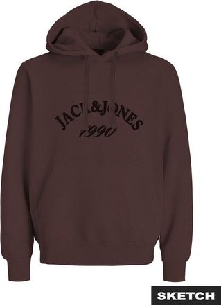 Jack & Jones Kapuzensweatshirt JORBLEECKER BRANDING SWEAT HOOD BF