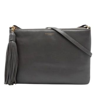 Saint Laurent Sac bandouli&egrave;re Pre-owned - Femme - Pre-owned - Gris - Taille: ONE Size
