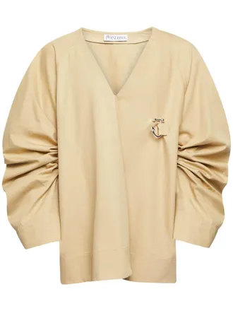 J.W.Anderson Hemd im Oversized-Look - Nude