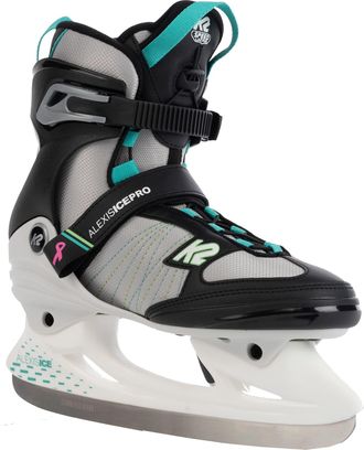 K2 Skates Damen Schlittschuhe Alexis Ice Pro, black - teal, 25F0016.1.1.060
