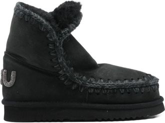 Mou Femme, Chaussures, Noir, Taille: 39 EU Bottes dhiver &agrave; bout rond