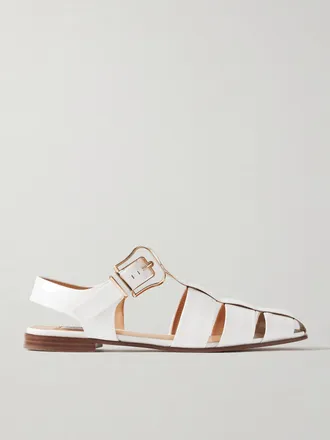 Gabriela Hearst Sandales En Cuir Zoey - Blanc