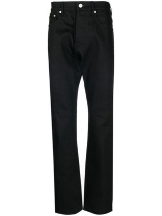 Paul Smith jean &agrave; coupe droite - Noir