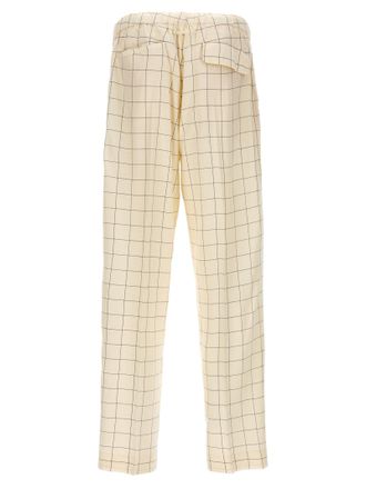 Undercover Mens Bicolor Rayon Casual Pants