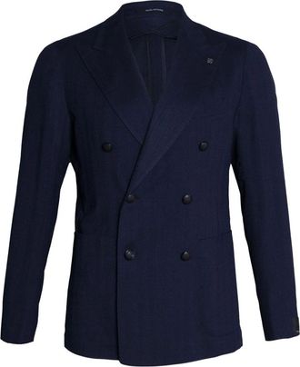 Tagliatore Homme, Vestes, Bleu, Taille: S Veste Montecarlo