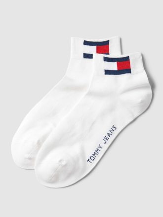 Tommy Hilfiger Sneakersocken mit Logo-Print im 2er-Pack