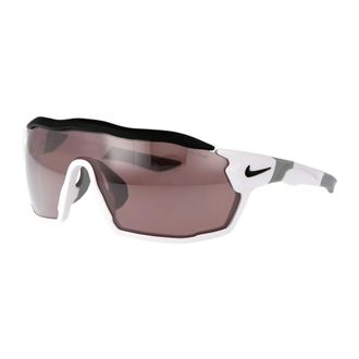 Nike unisex, Accessoires, Blanc, Taille: 58 MM Show X Rush E Lunettes de soleil