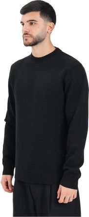 Selected Homme, Pulls, Noir, Taille: S Pull col rond noir