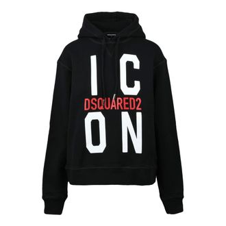 Dsquared2 Damen, Sweatshirts & Hoodies, Schwarzk, SGr&ouml;&szlig;e